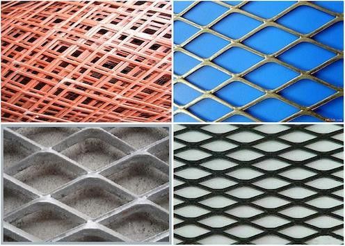 Sheet Iron Electro Galvanizing Expanded Metal Mesh 0.5mm 8mm Expamet ...