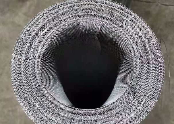 SS 316 50m Dutch Weave Mesh Filter Cloth Alkali Resistant Square Hole